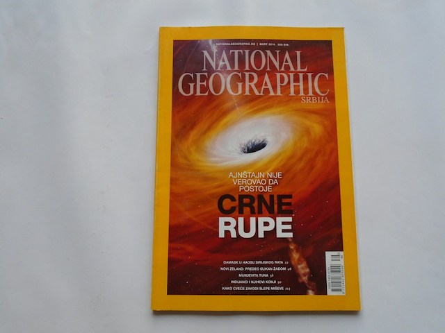 National geographic Srbija br.89 mart 2014. Crne rupe