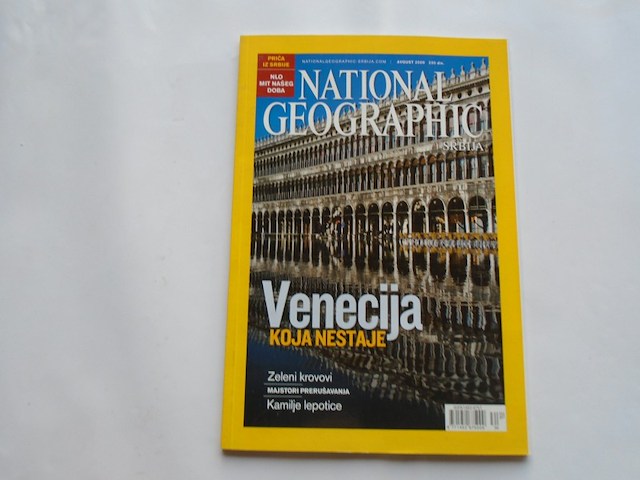 National geographic Srbija br.34 avg 2009. Venecija