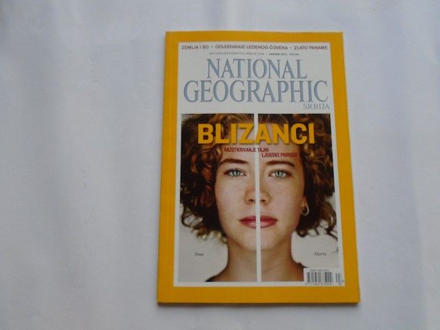 National geographic Srbija br.63 jan 2012. Blizanci