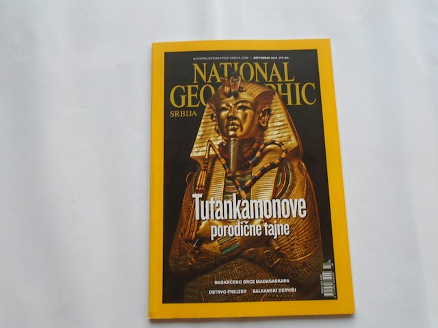 National geographic Srbija br.47  sep 2010. Tutankamon