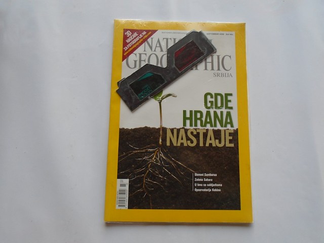 National geographic Srbija br.23 sep 2008. Gde hrana na