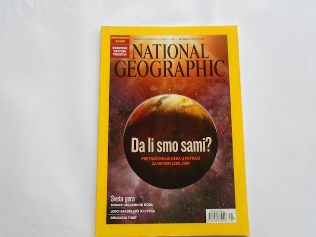 National geographic Srbija br.38 dec 2009. Sveta Gora