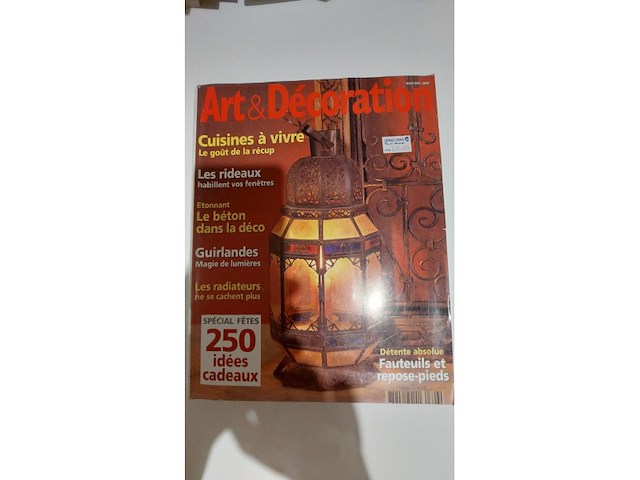 Art&;;;Decoration/ novembar- decembar 2002