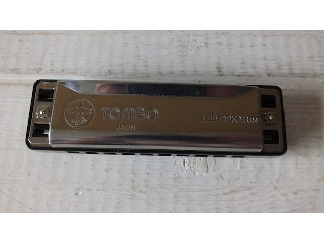 Vintage usna harmonika TOMBO Japan, LEE OSKAR TM
