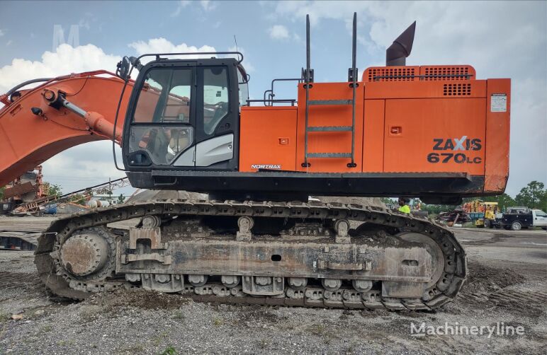 Hitachi ZX670LCH-5G bager guseničar