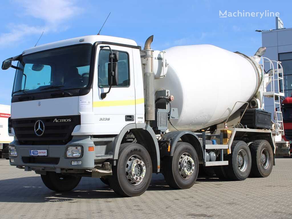 Karrena na šasiji Mercedes-Benz Actros 3236 B kamion s mešalicom za beton
