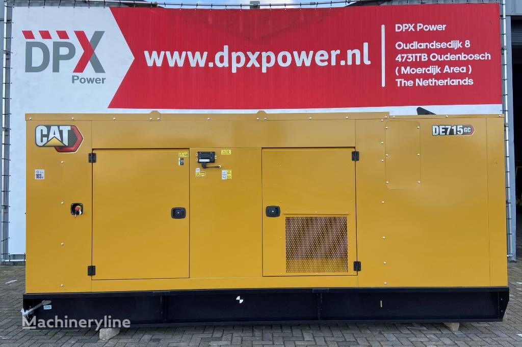 Novi CAT DE715GC - 715 kVA Stand-by Generator - DPX-18224 diesel generator