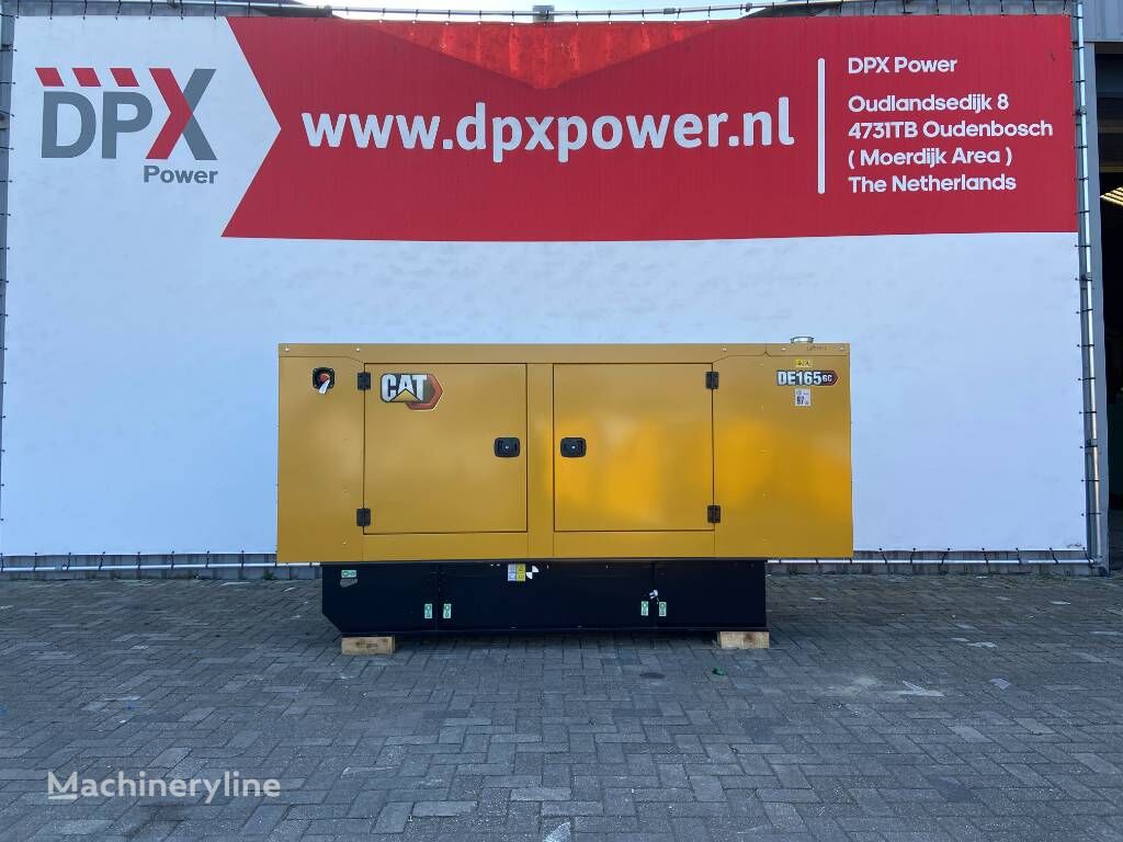 Novi CAT DE165GC - 165 kVA Stand-by Generator - DPX-18210 diesel generator