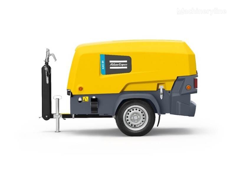 Atlas Copco XAS 58-7 - N WHEELS N.B mobilni kompresor