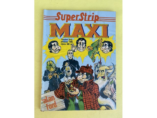 Alan Ford Super Strip Maxi - 1986 godina