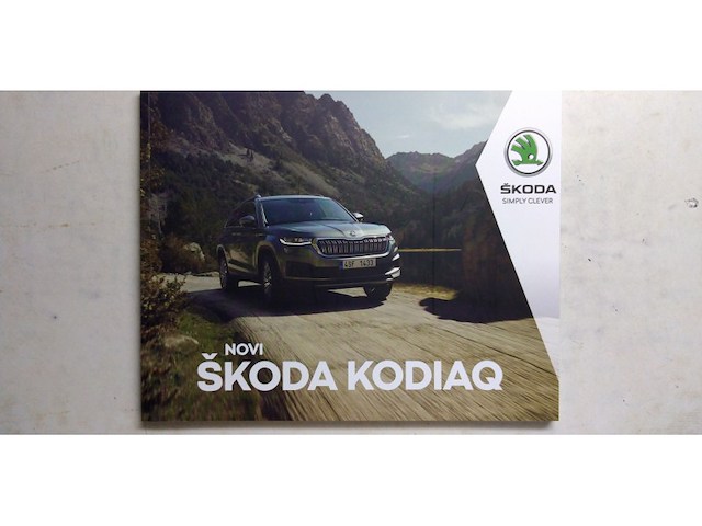 Prospekt Skoda Kodiaq , A4 format, srp.