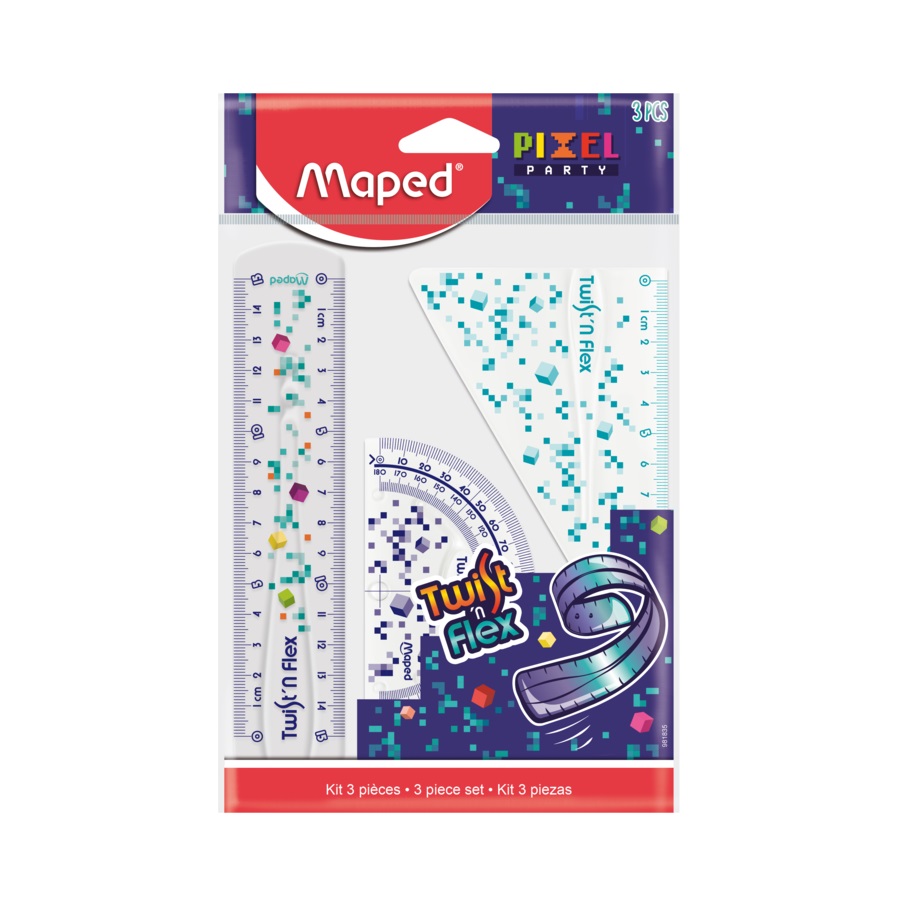 SET LENJIRA MAPED PIXEL PARTY