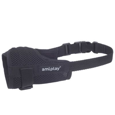 Amiplay Air Korpa Za Njušku XL Great Dane Crna 23-30cm x 35-60cm