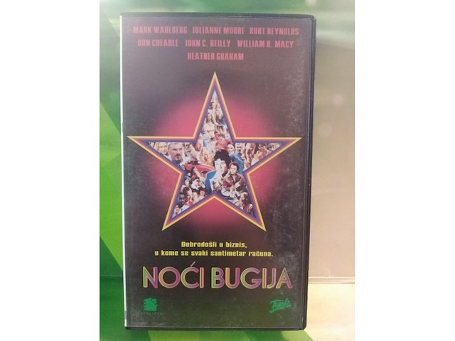 Noći Bugija - Mark Wahlberg / Julianne Moore / VHS /