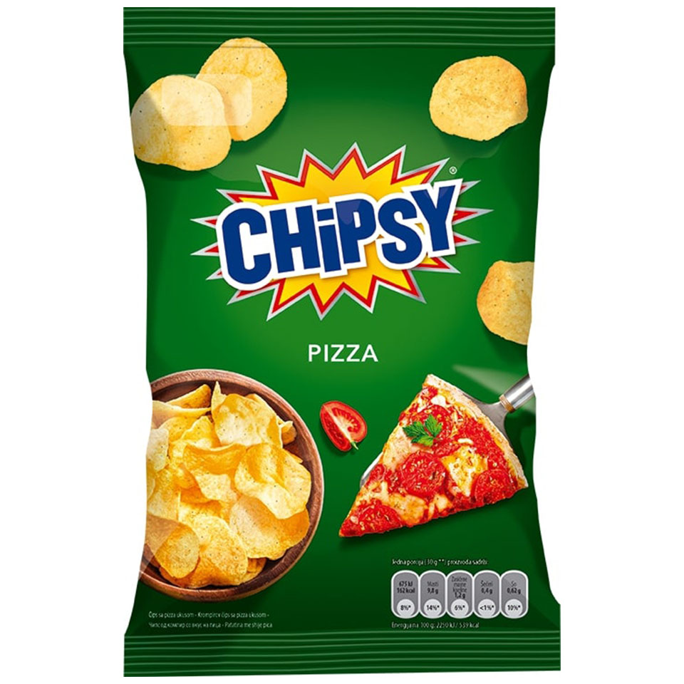 Cips pizza Chipsy 60g