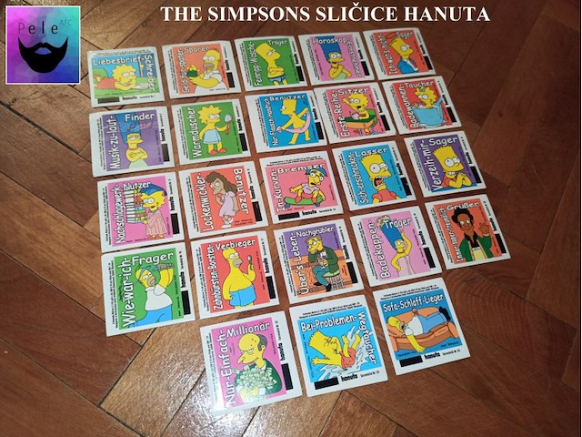 Slicice Hanuta The Simpons 2001. 23/24