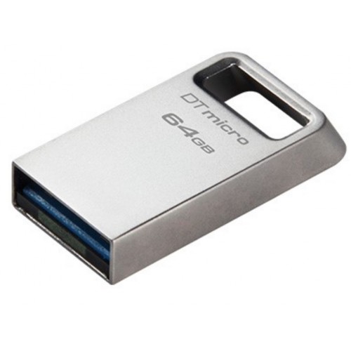 USB memorija KINGSTON DTMC3G2/128GB/DataTraveler Micro/3.2/srebrna