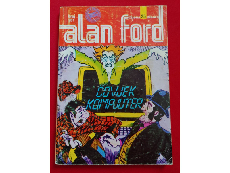 Alan Ford (Vjesnik) - br. 281 - Covjek kompjuter