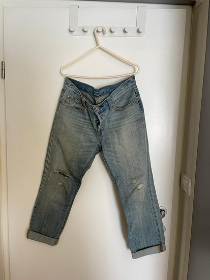 Levis 501 iscepane W26 L34