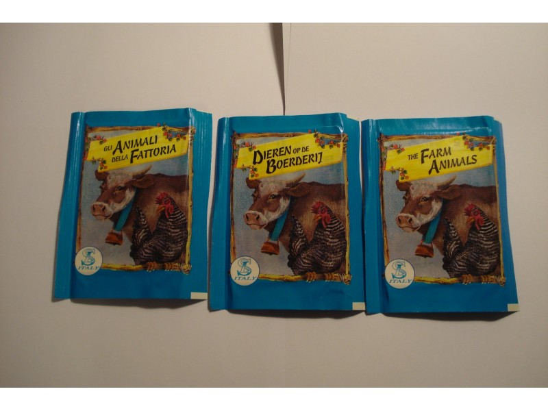 LOT KESICA ANIMALI FATTORIA - ŽIVOTINJE SA FARME - 1999