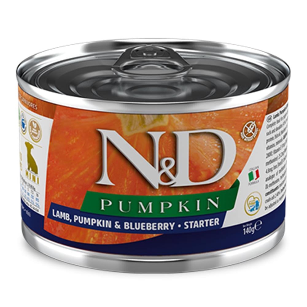 N&D PUMPKIN Can Dog PM Mini Starter 140 g Hrana za štence