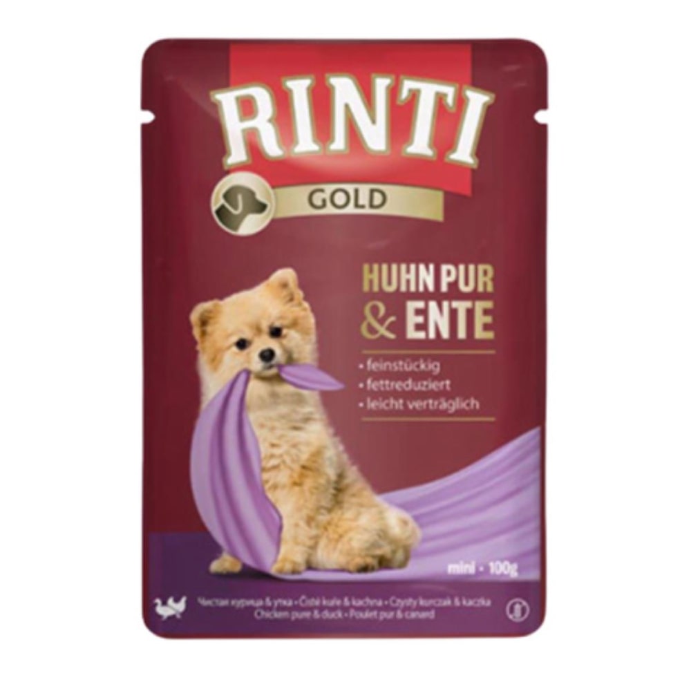 RINTI FI93003 Gold Piletina i pačetina 100 g Sos za pse