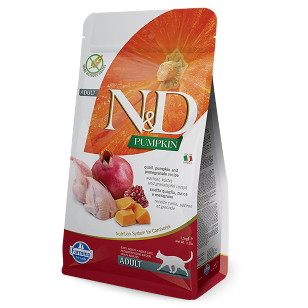 N&D PUMPKIN Quail and Pomegranate 300 g Hrana za mačke