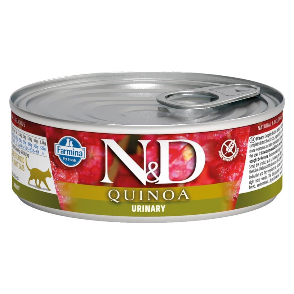 N&D Can Cat Quinoa Urinary 80 g Hrana za mačke
