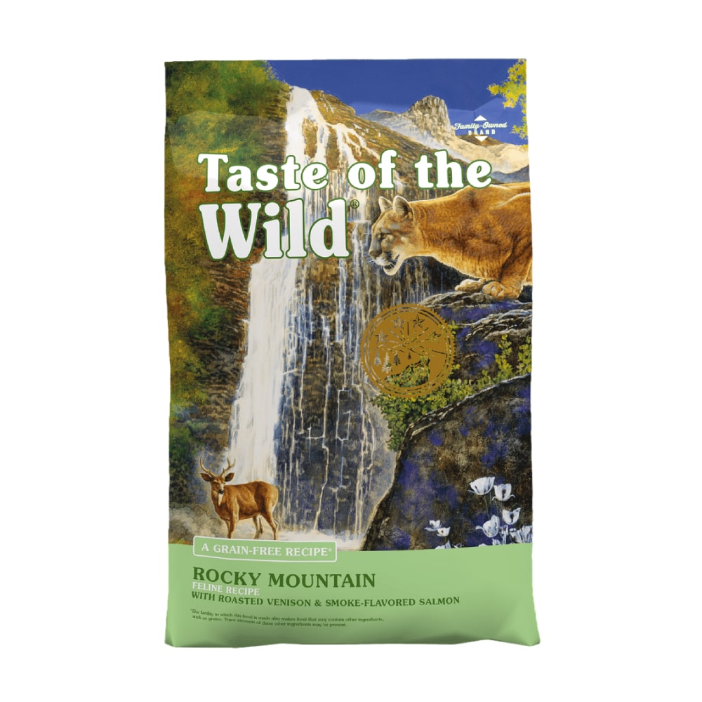 TASTE OF THE WILD Rocky Mountaine Feline (pečena srna i dimljeni losos) 6.6kg Hrana za mačke