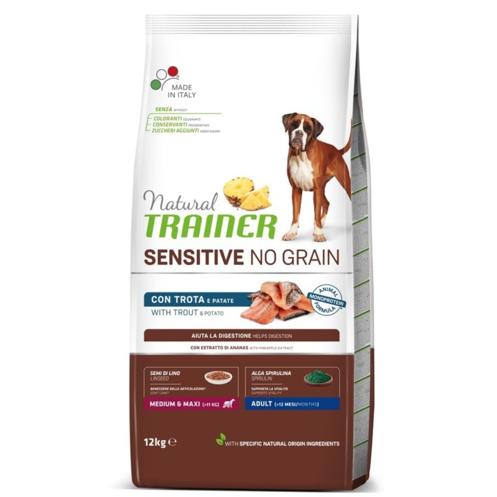 TRAINER NATURAL Sensitive No Grain 12 kg Hrana za pse