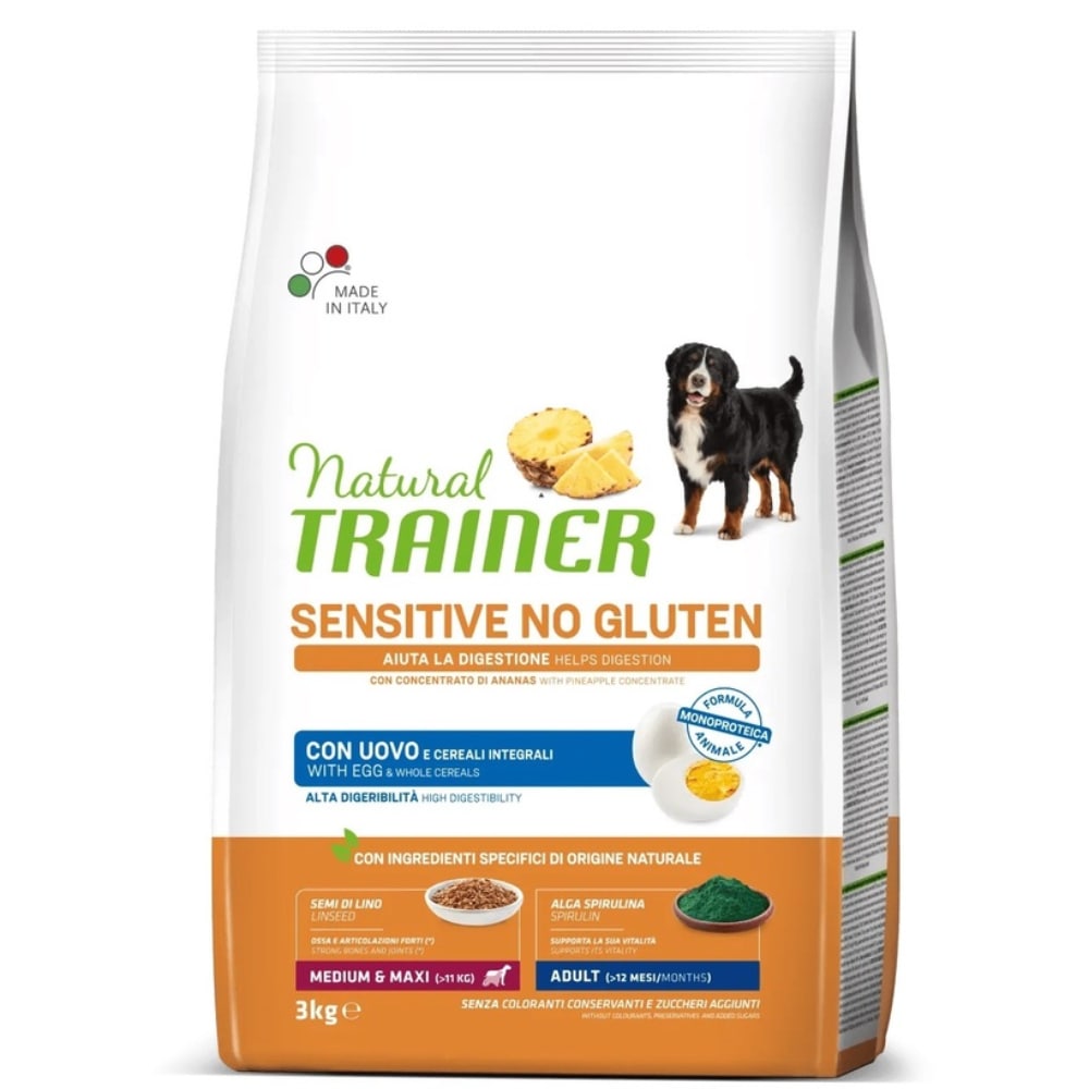 TRAINER NATURAL Sensitive No Gluten 3 kg Hrana za pse