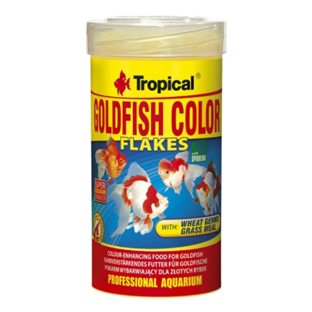 TROPICAL Goldfish Color Flakes 20 g Hrana za ribice