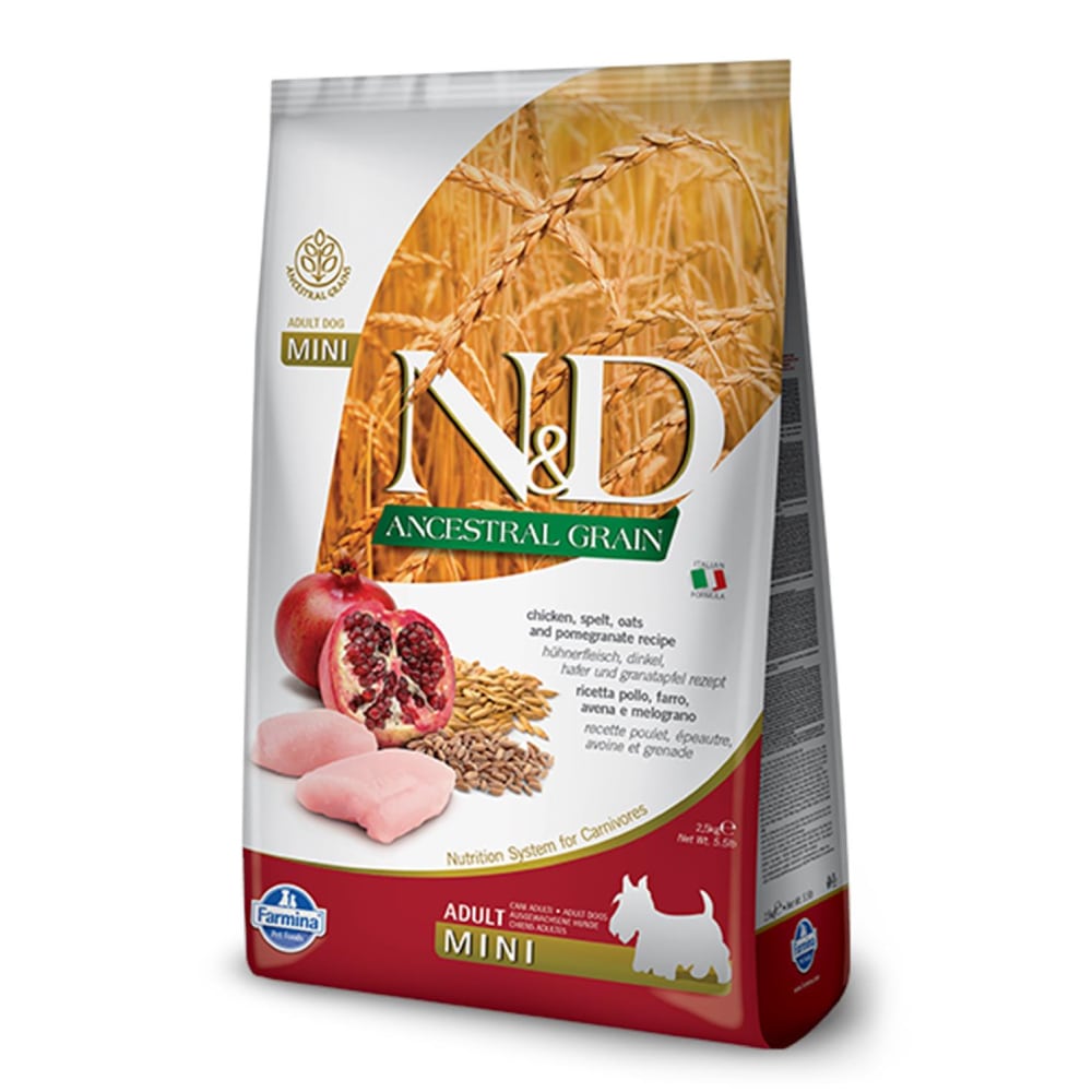 N&D AG Chicken&Pomegranate Mini 800 g Suva hrana za pse