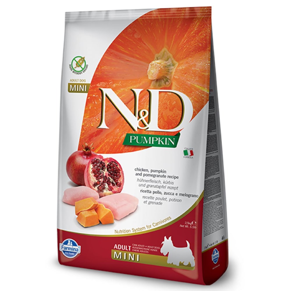 N&D PUMPKIN Chicken Pomegranate Mini 7 kg Hrana za pse