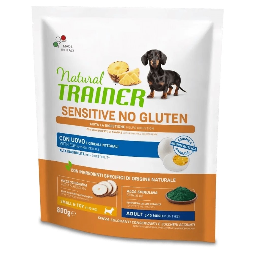 TRAINER NATURAL Sensitive No Gluten 800 g Hrana za pse