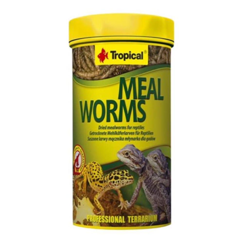 TROPICAL Meal Worms Osušeni crvići 30 g Hrana za reptile i ribe