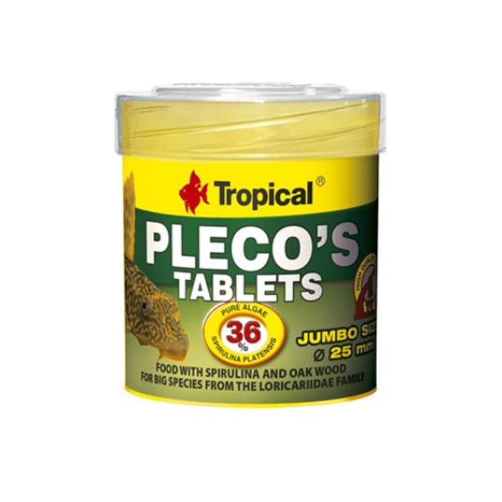 TROPICAL Plecos 30 g Hrana za plekostomuse i slične vrste riba