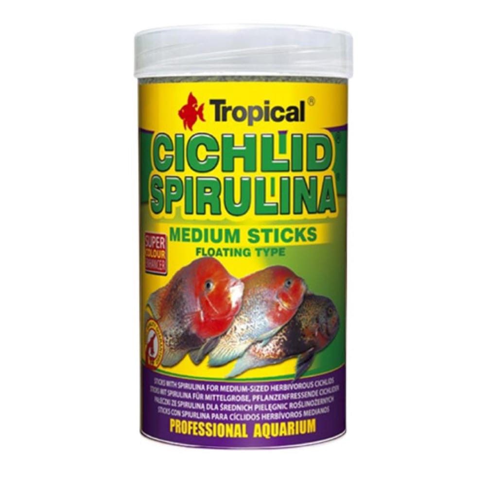 TROPICAL Cichlid Spirulina Medium Sticks 360 g Hrana za ribice