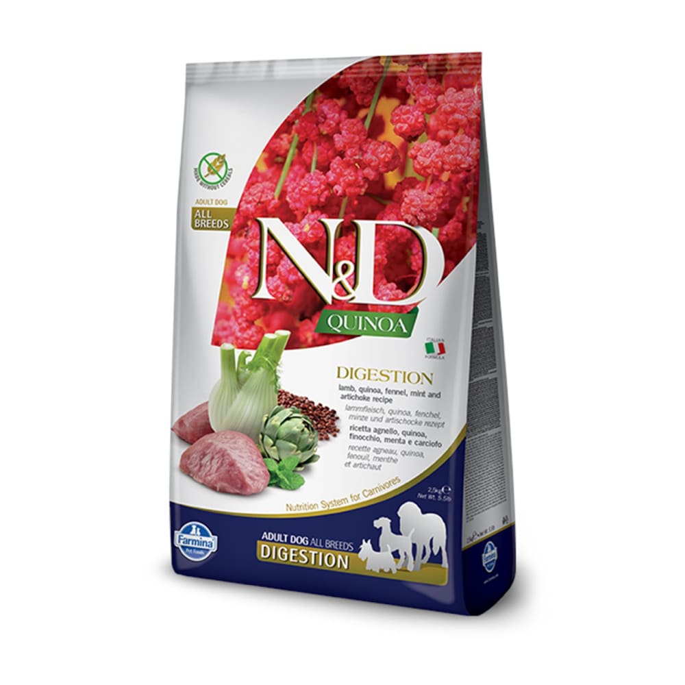 N&D Quinoa Digestion Lamb&Fennel 7 kg Suva hrana za pse