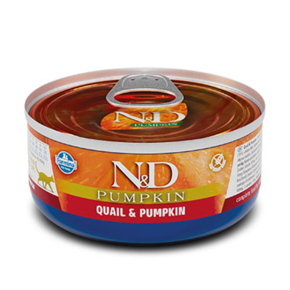 N&D Can Cat PM Quail and Pumkin 70 g Hrana za mačke