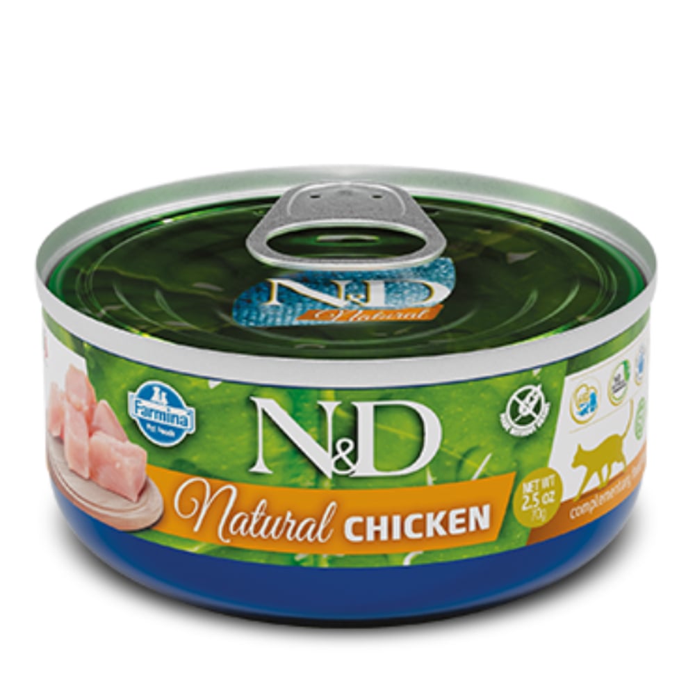 N&D NATURAL Can Cat Natural Chicken 70 g Hrana za mačke