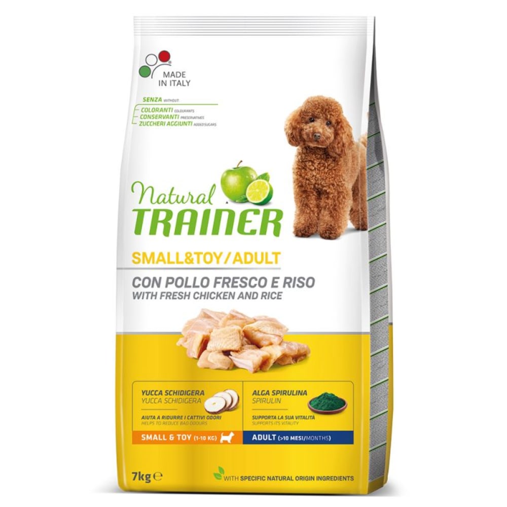 TRAINER NATURAL Dog Adult M&S Piletina i pirinač 7kg Hrana za pse