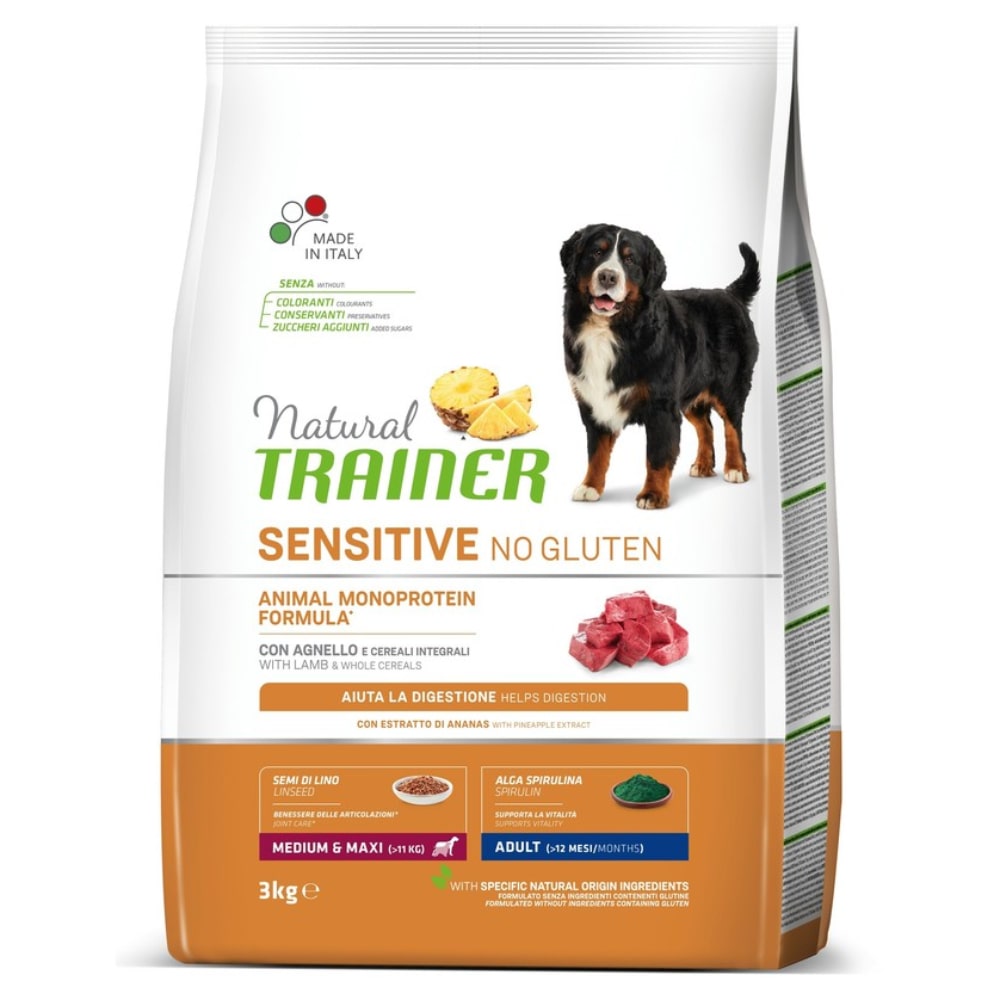 TRAINER NATURAL Sensitive No Gluten 3 kg Hrana za pse