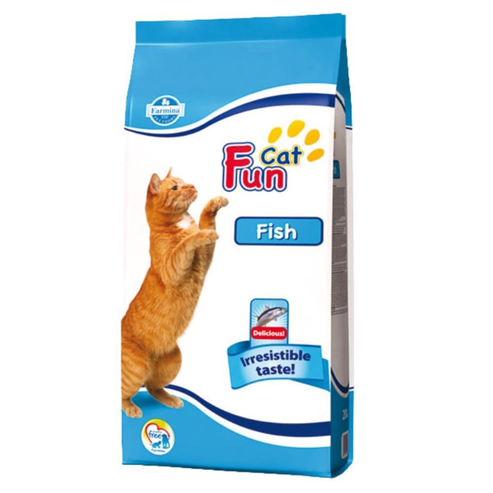 FUN CAT FUNCAT6 Fish 20 kg Suva hrana za mačke