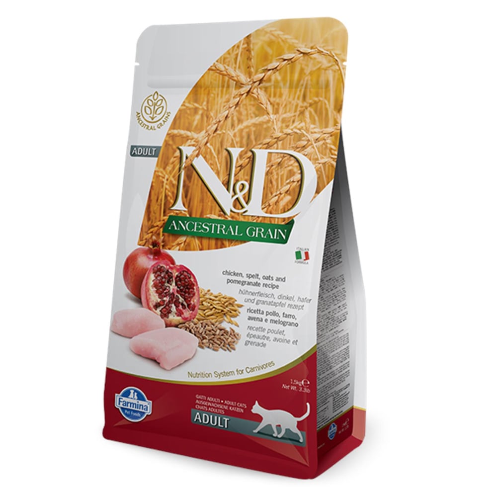 N&D AG Cat Chicken&Pomegranate 1.5 kg Suva hrana za mačke