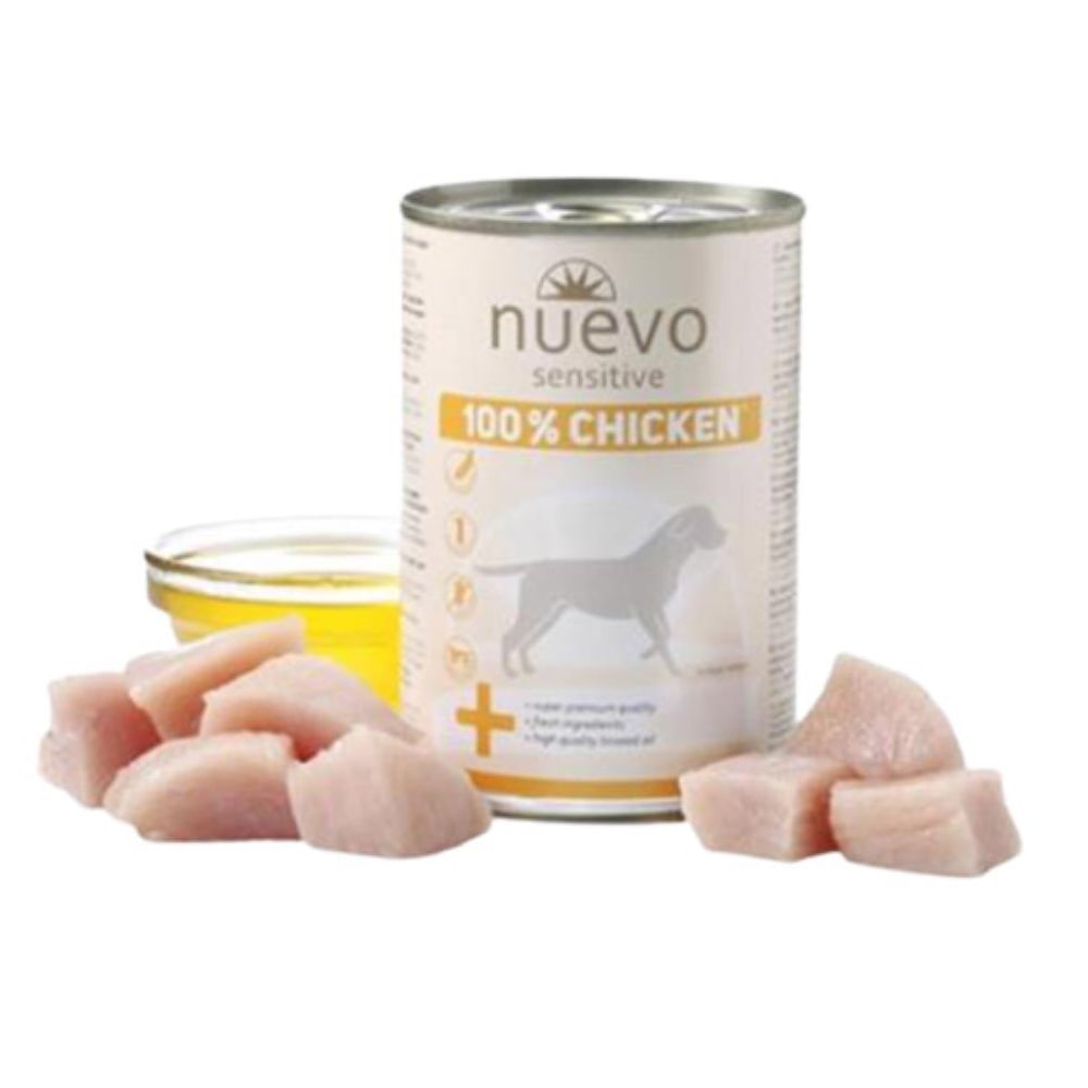NUEVO N95154 Sensitive Monoprotein Piletina 400 g Vlažna hrana za pse