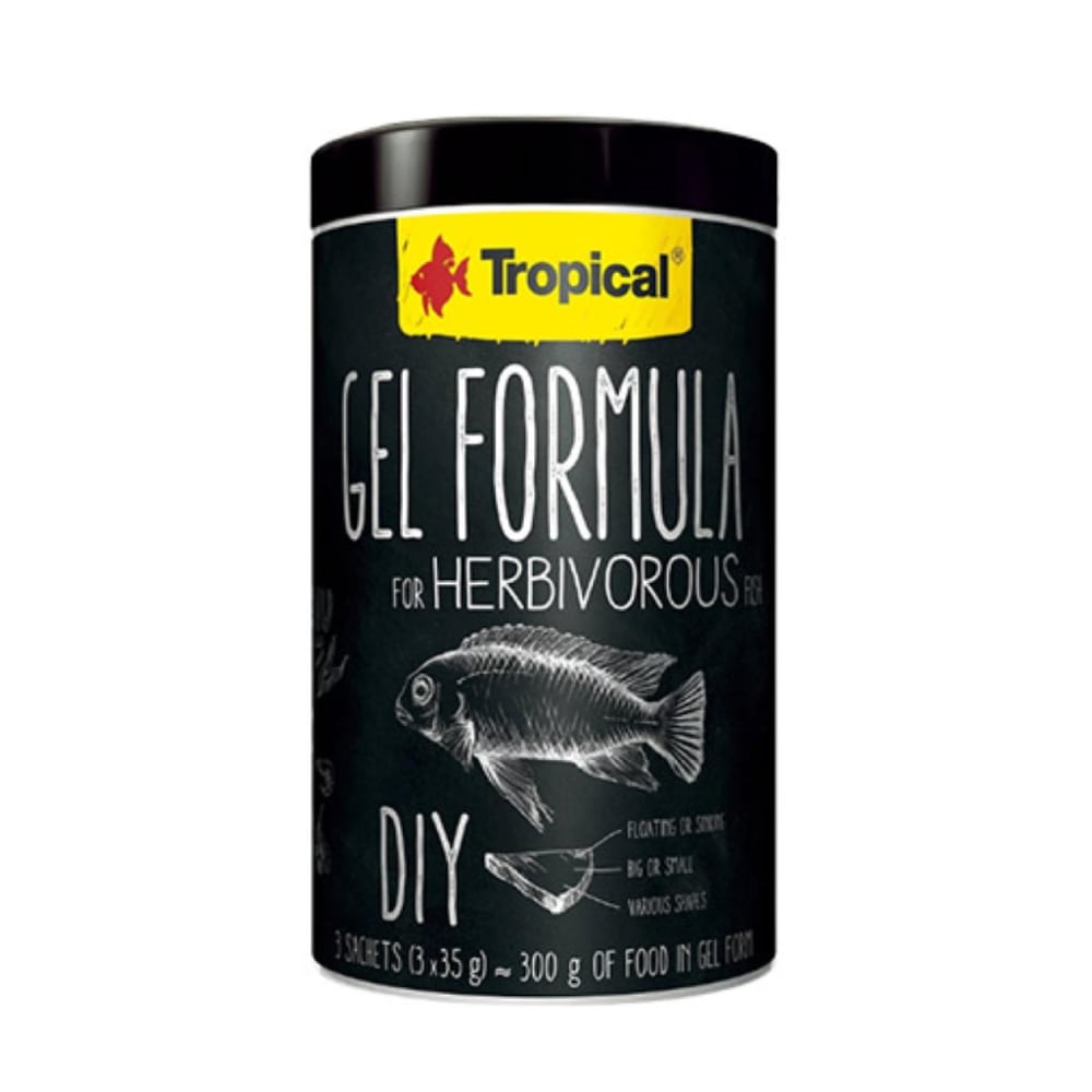 TROPICAL Gel Formula For Herbivorous Fish 105 g Hrana za ribice