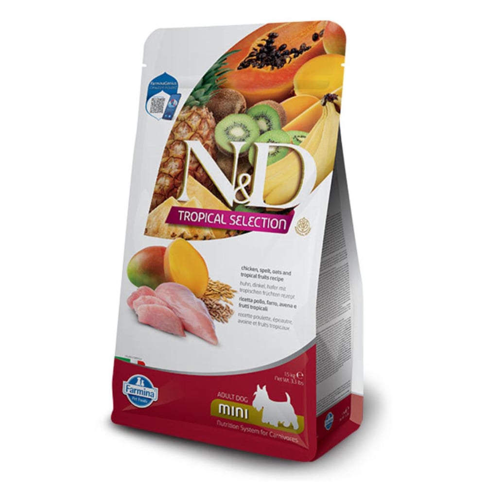 N&D TROPICAL Chicken Mini 5 kg Hrana za pse