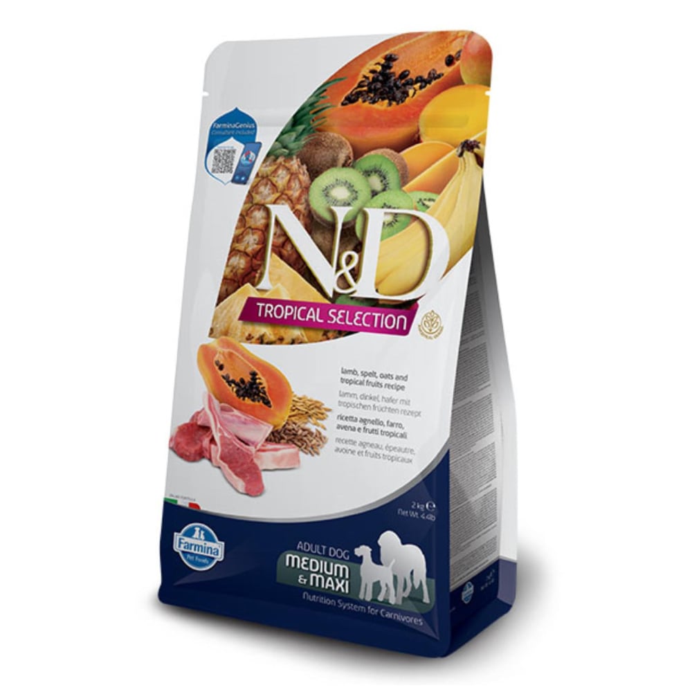 N&D TROPICAL Lamb Medium and Maxi 10 kg Hrana za pse