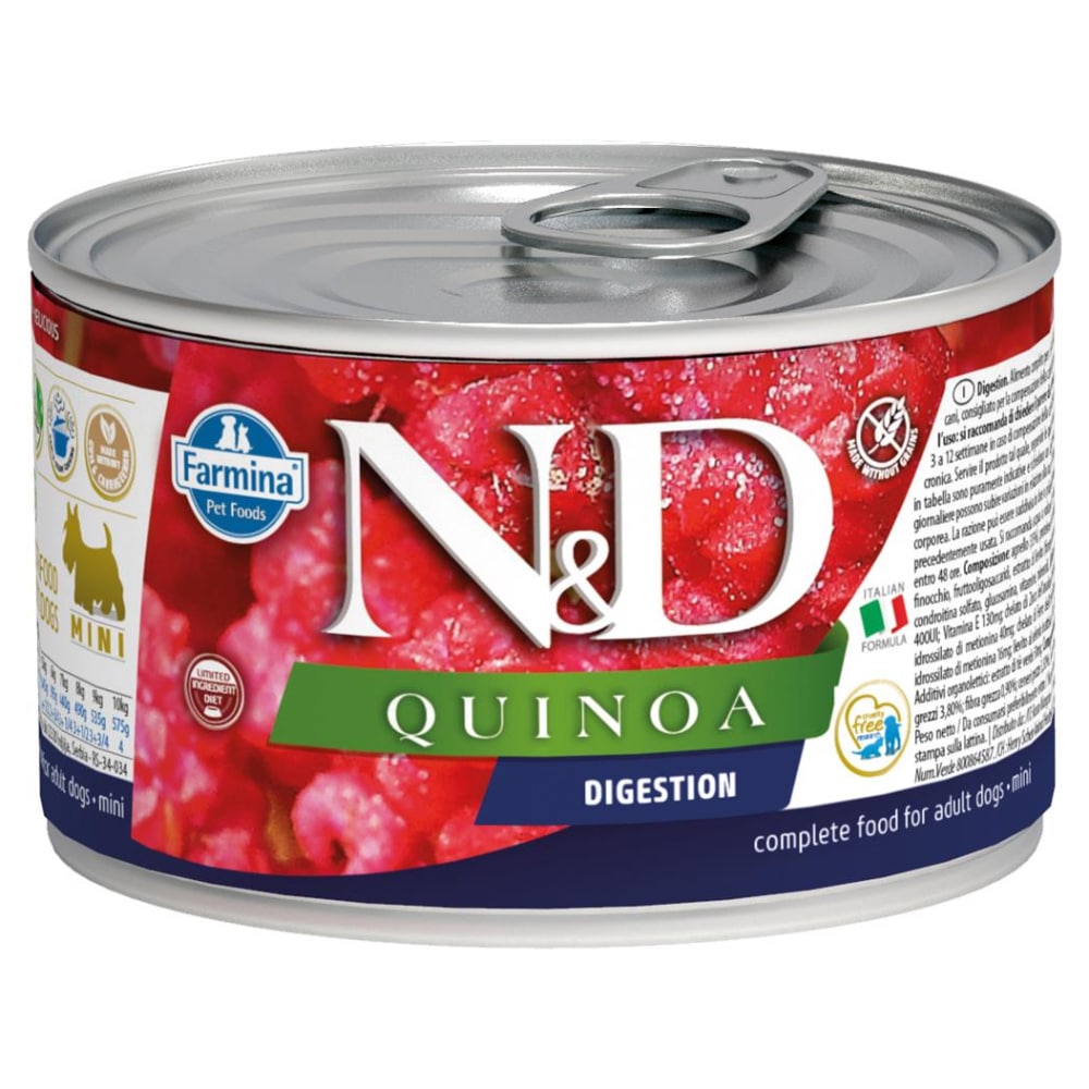 N&D Can Dog Quinoa Mini Digestion 140 g Hrana za pse